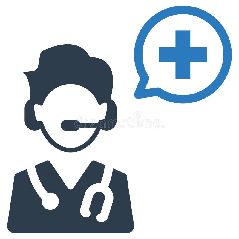 Beautifully Designed Doctor Advice Icon Stock Vector - Illustration of ...