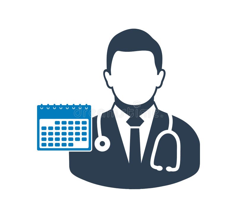 Doctor appointment icon. stock vector. Illustration of nurse - 154283841