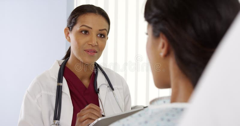 Doctor Asking Patient Questions Stock Photo - Image of bench, fitness ...
