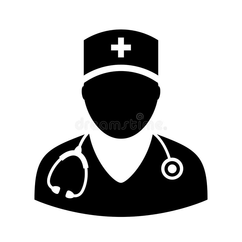 Doctor avatar vector icon stock vector. Illustration of nurse - 92631713