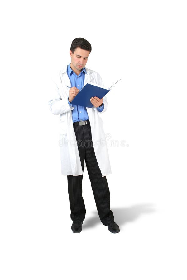 Doctor and book stock image. Image of medical, hand, treatment - 11536549