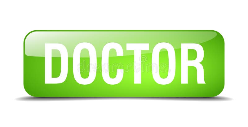 Doctor button stock vector. Illustration of design, vector - 120308918