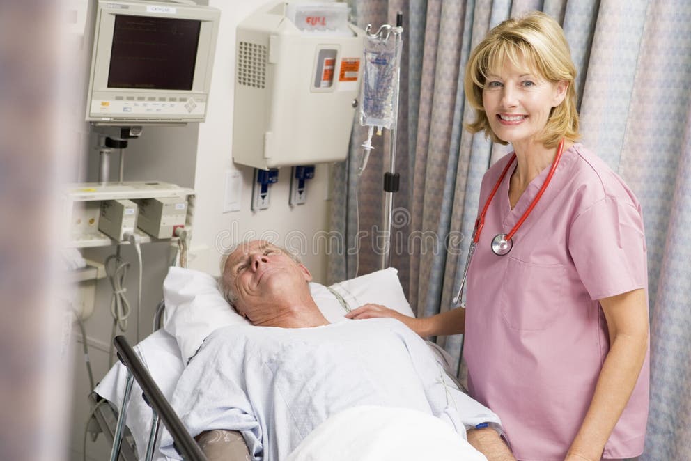 Doctor Caring for Patient stock photo. Image of horizontal - 9002890