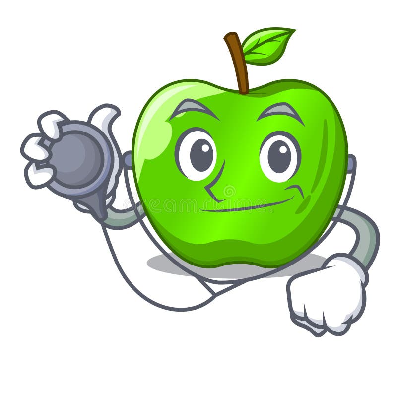 Cartoon Doctor Apple Stock Illustrations – 696 Cartoon Doctor Apple ...