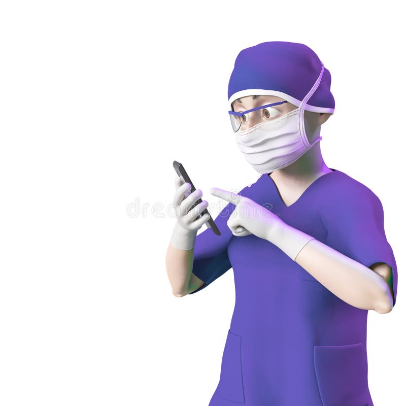Purple Scrubs Stock Illustrations – 70 Purple Scrubs Stock ...