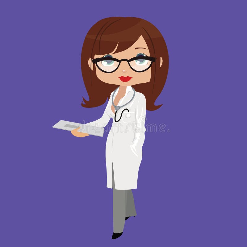 Doctor Cartoon Character Illustration Stock Vector - Illustration of ...