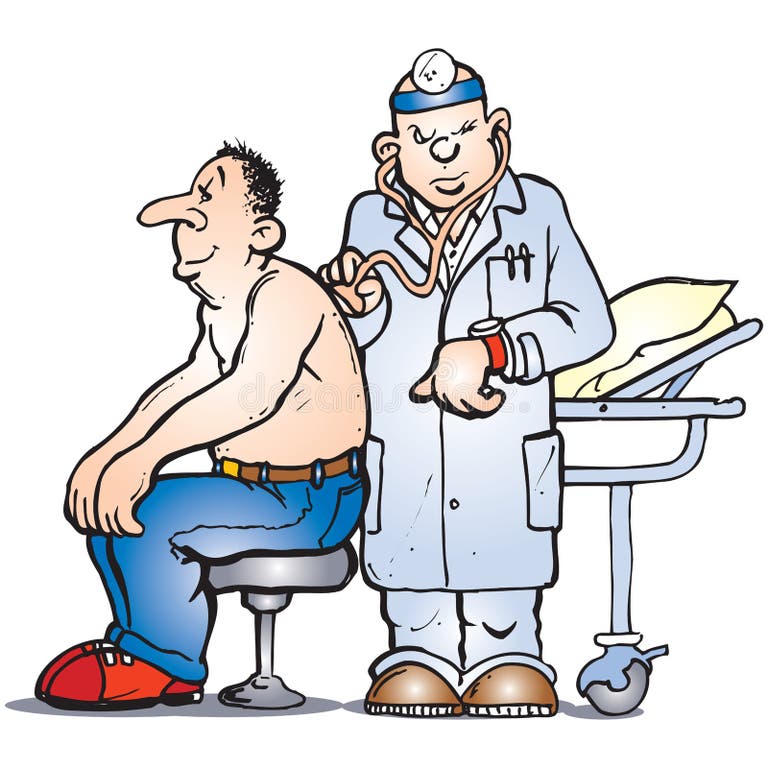 Doctor check stock illustration. Illustration of work, practice - 171621