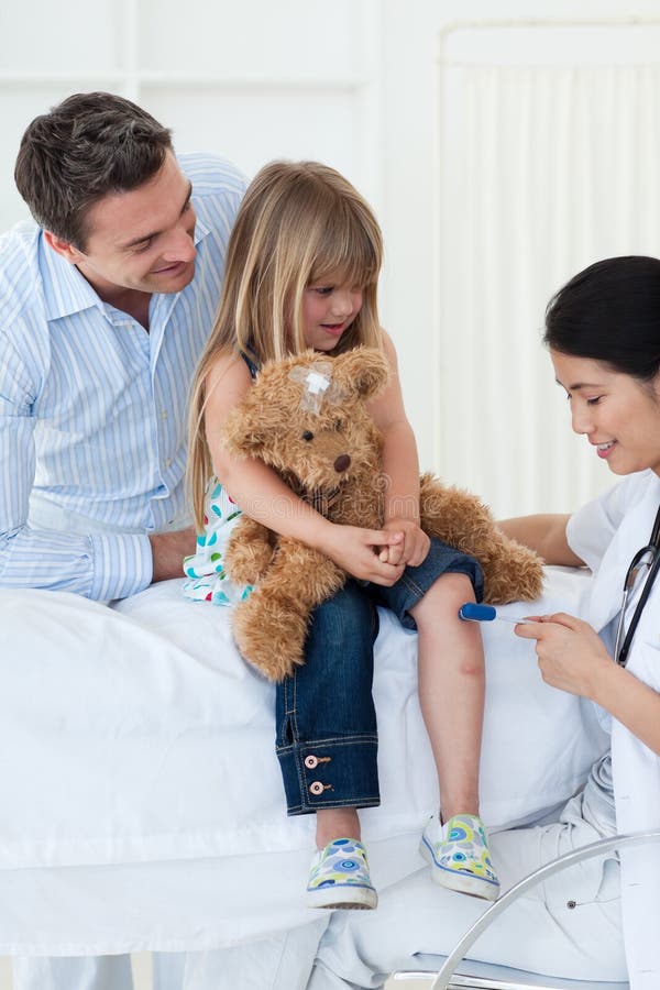 Kids with Their Pet at the Veterinary Doctor Stock Image - Image of ...