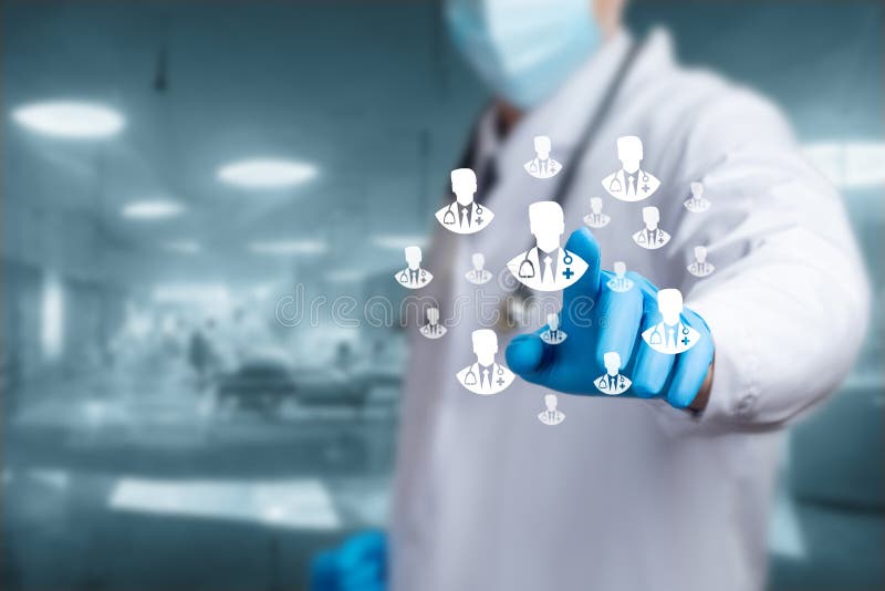 Doctor choice concept stock image. Image of hand, clinical - 263418335