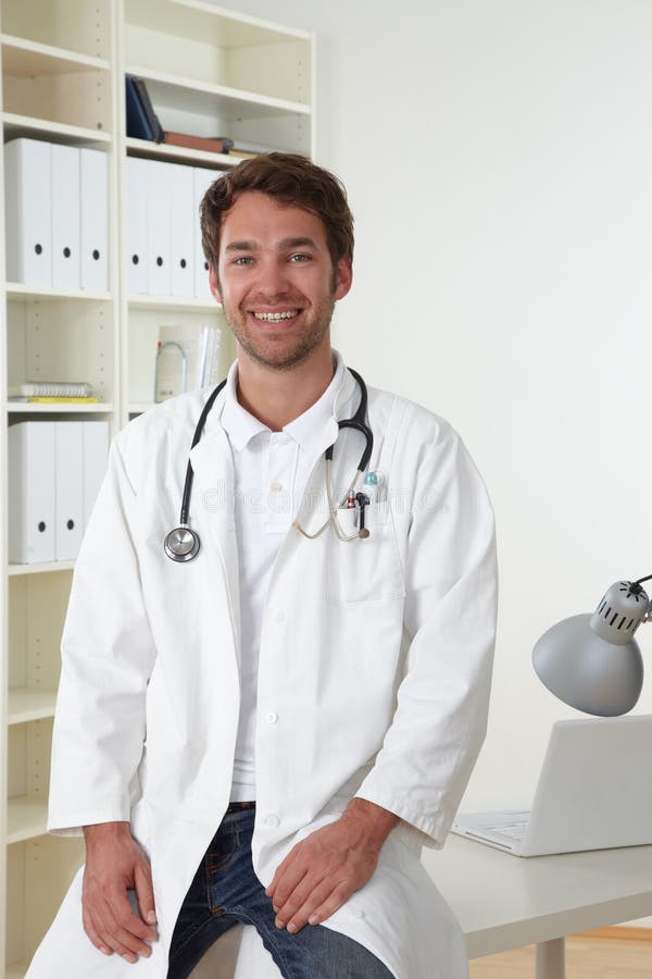 Doctor in clinic stock image. Image of modern, surgeon - 19300617