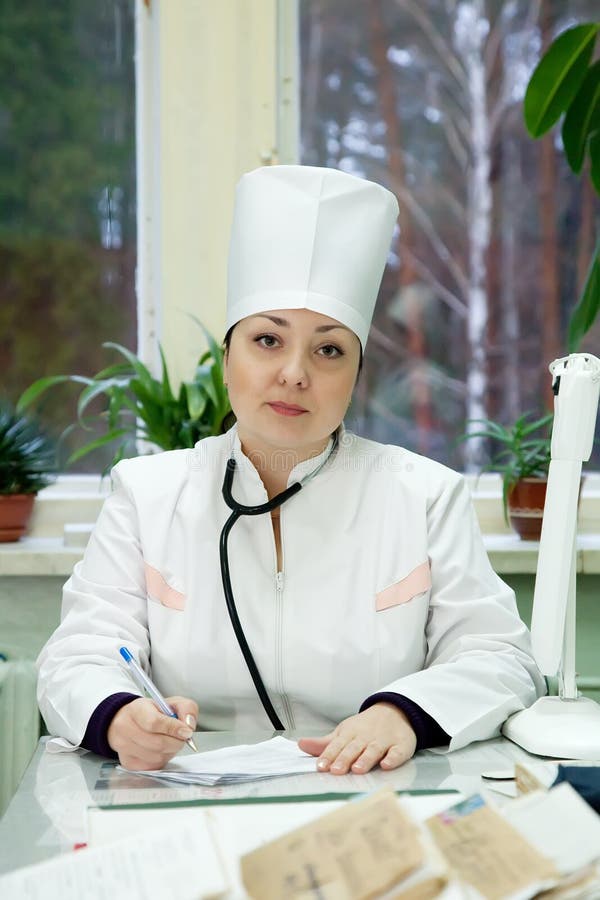 Doctor in clinic interior stock photo. Image of confident - 22540260