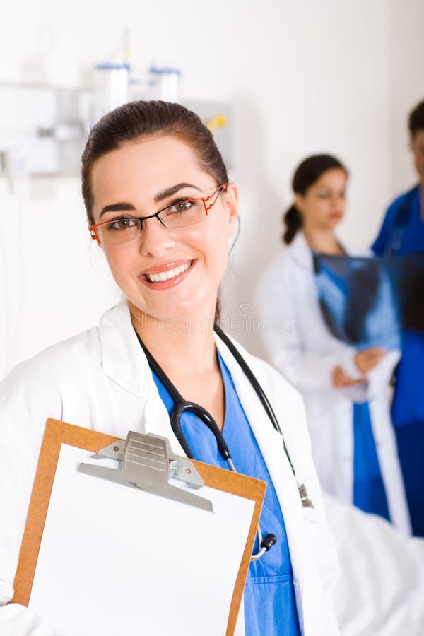 Medical doctors stock photo. Image of look, clinic, assistant - 8198954