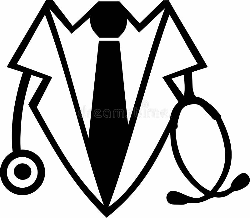 Doctor Coat vector stock vector. Illustration of healthcare - 107097238