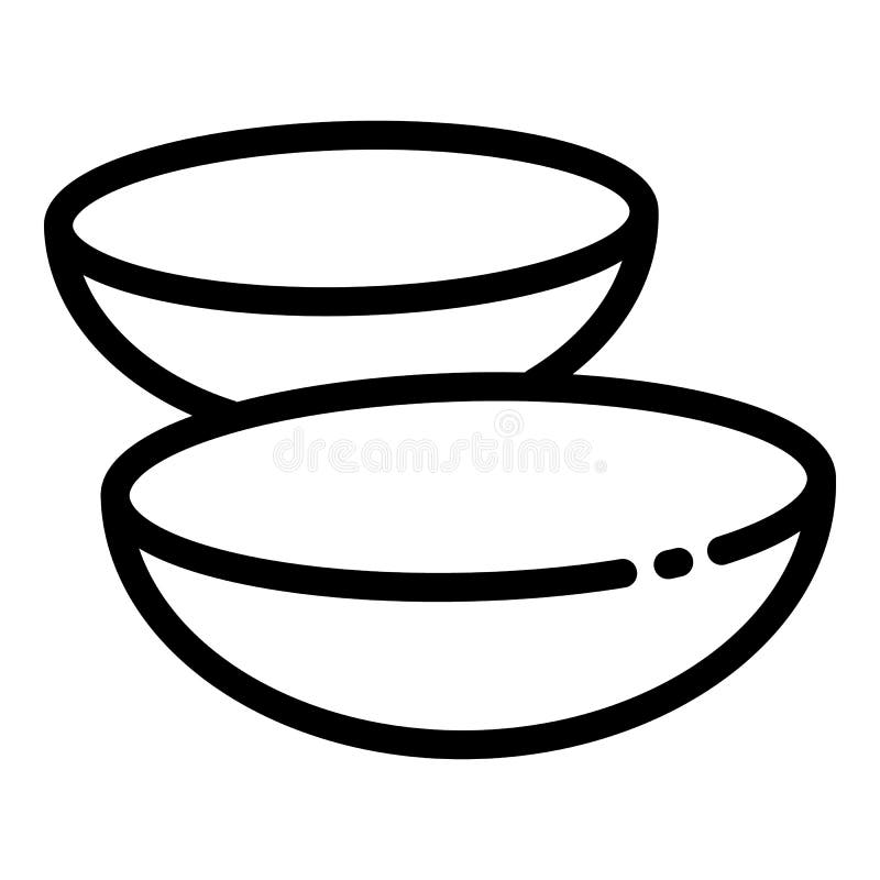 Doctor Contact Lens Icon, Outline Style Stock Vector - Illustration of ...
