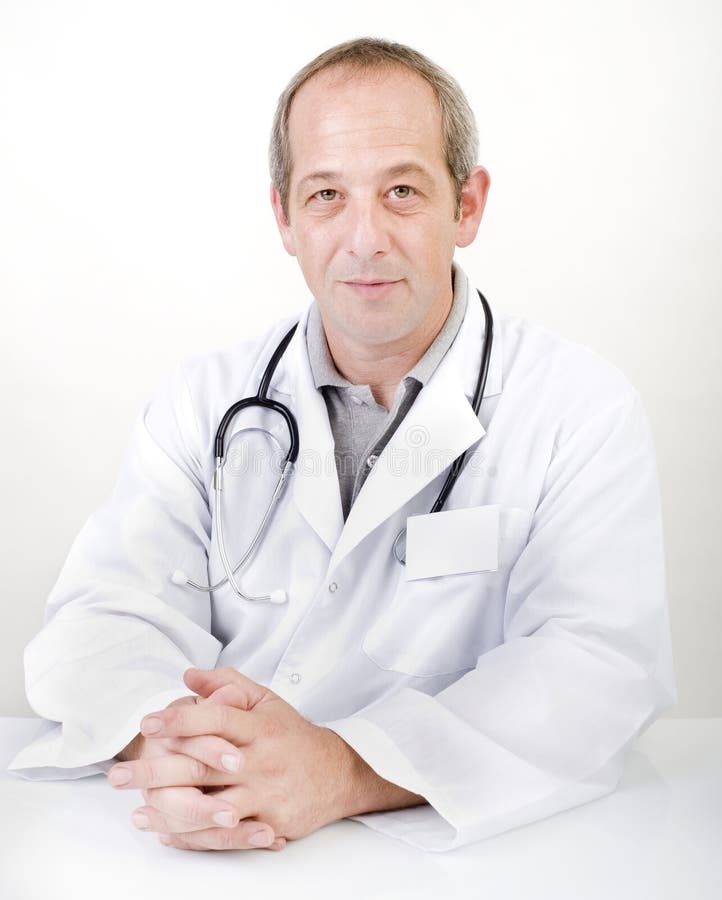 Doctor contento imagen de archivo. Imagen de confianza - 11018773