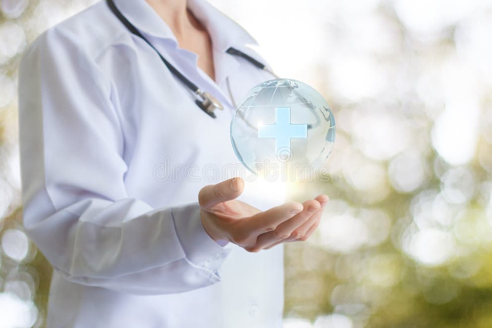 Doctor and cross. stock photo. Image of danger, health - 85417456