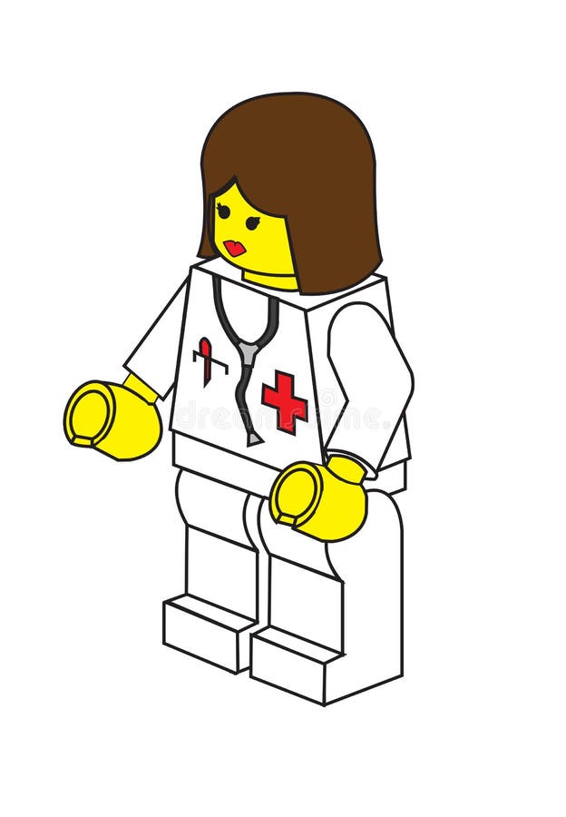 Doctor de Lego imagen de archivo editorial. Ilustración de humano ...