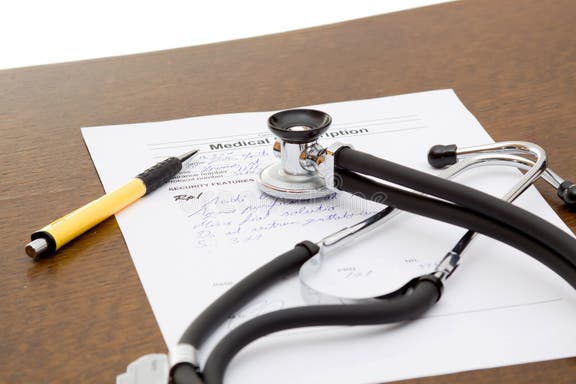 Doctor desk stock photo. Image of professional, diagnose - 7192024