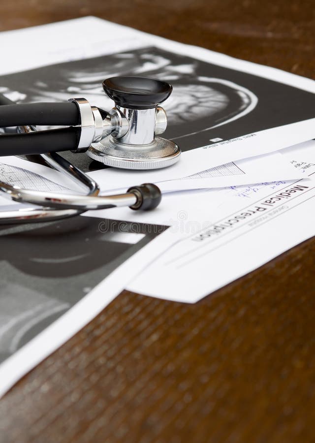 Doctor desk stock photo. Image of exam, profession, medicine - 7192766