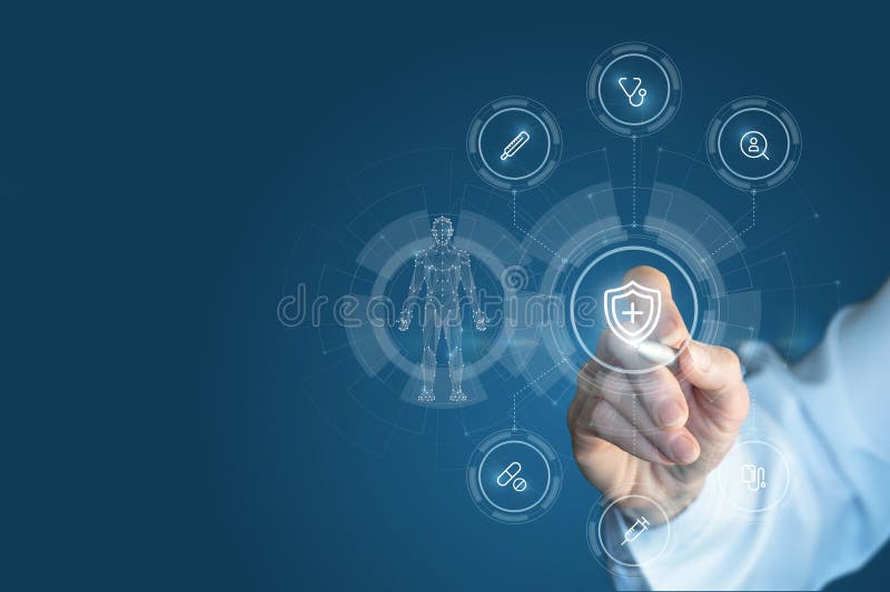 Doctor Develops Effective Strategy for Medical Care Stock Photo - Image ...