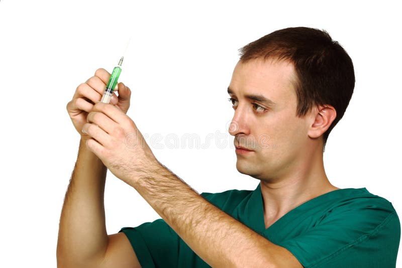 Doctor on duty stock photo. Image of hospital, young - 11632562