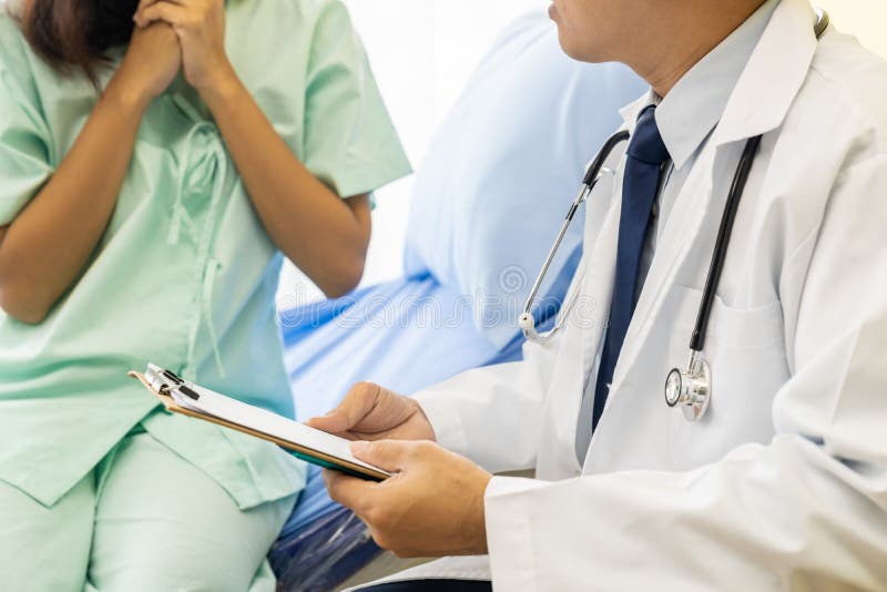 Doctor Explaining Treatment Stock Image - Image of beauty, beautiful ...