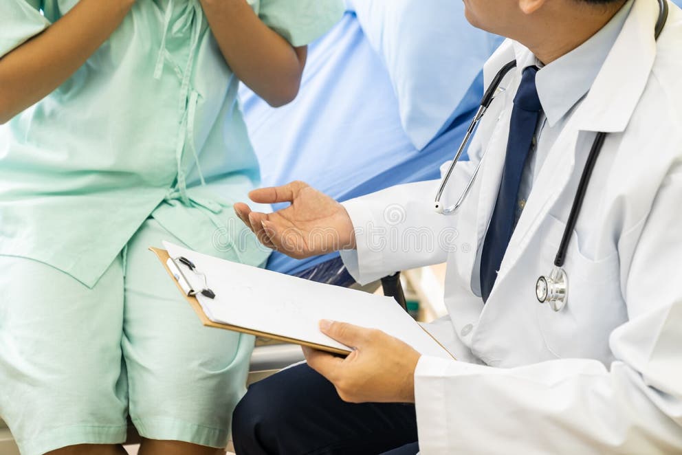 Doctor Explaining Treatment Stock Photo - Image of care, cosmetic ...