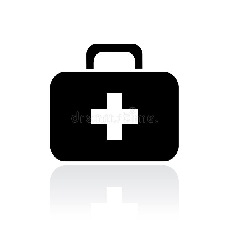 Doctor first aid case stock vector. Illustration of icon - 78373414