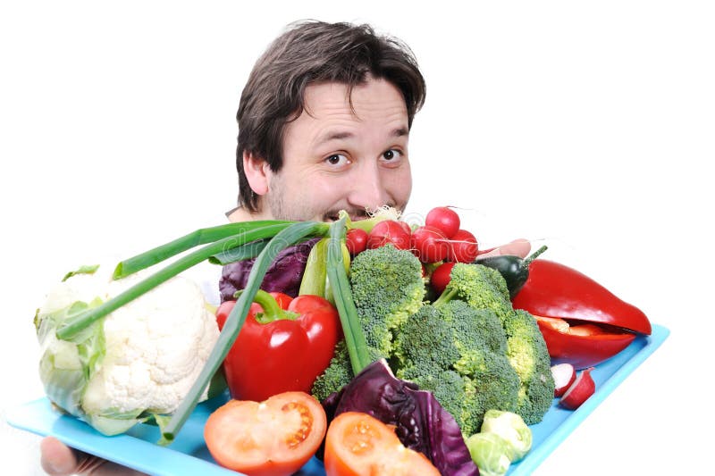 Doctor with food stock image. Image of organic, confidence - 16504535