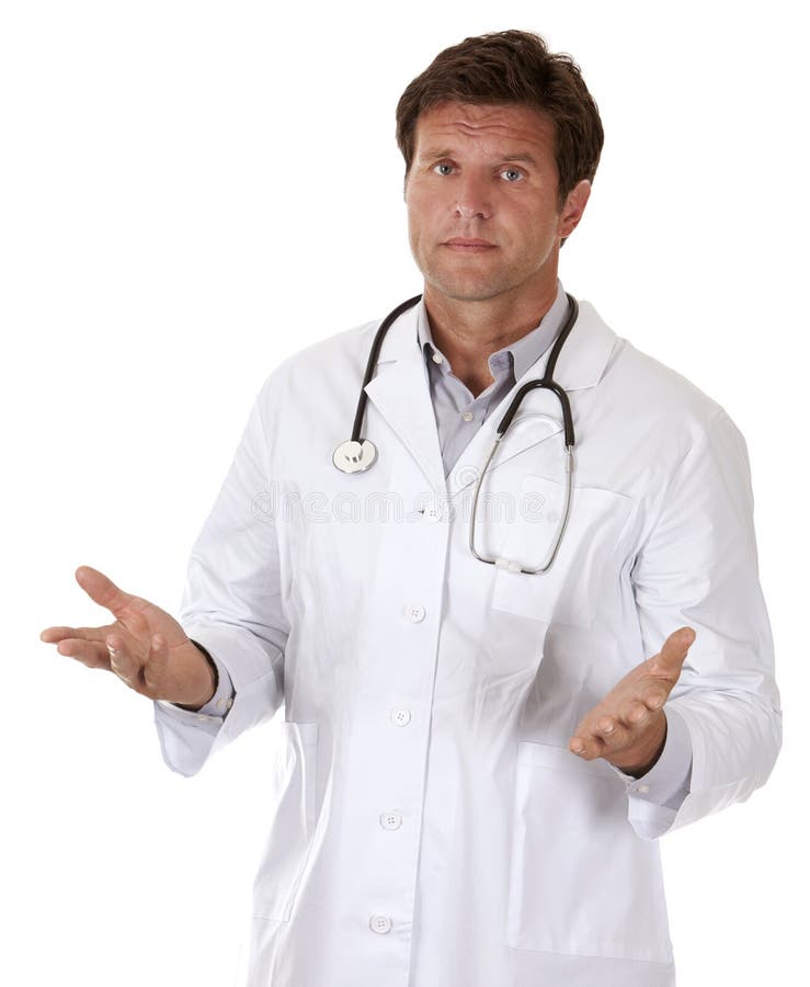Doctor giving bad news stock image. Image of healthy - 26518265