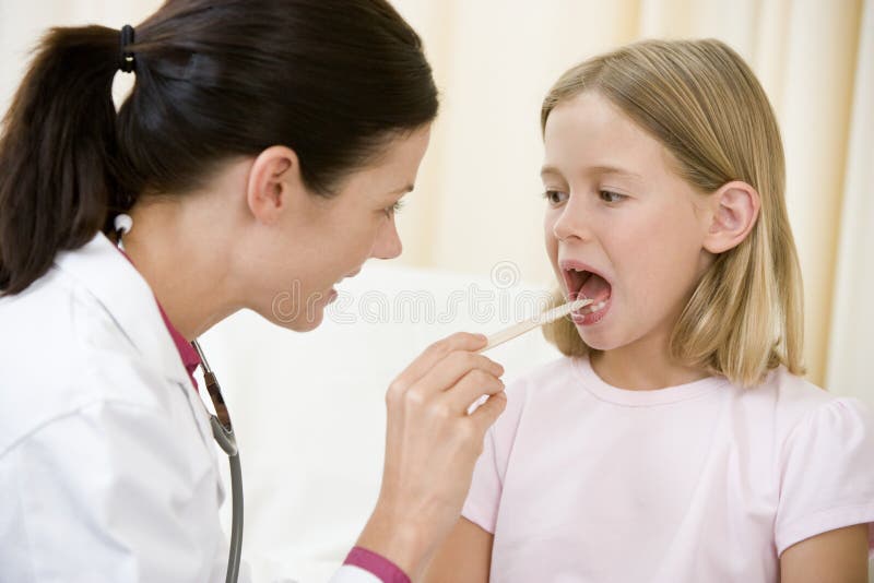 Pediatric checkup stock image. Image of caucasian, physician - 15997831