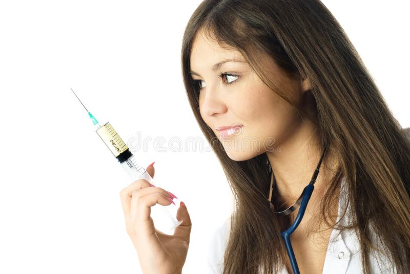 Doctor Giving An Injection Picture. Image: 8525255