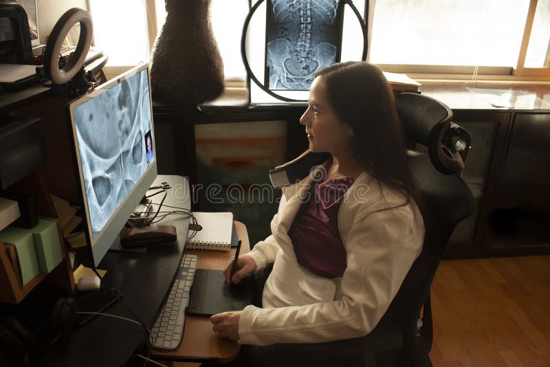 Video Call between Doctor and Patient Using Technology Communicate ...