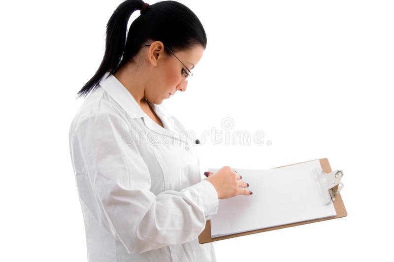 Doctor Giving Prescription And Pen Picture. Image: 8277085