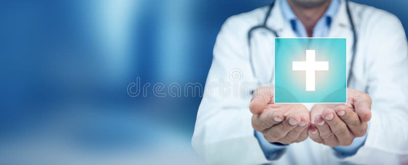 Doctor hand cross sign stock image. Image of pharmacy - 219362987