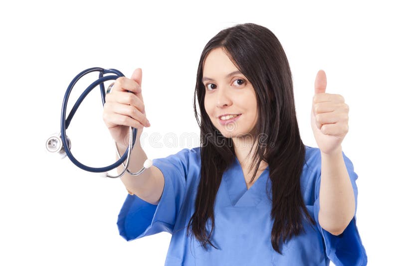 Doctor and hand okay stock image. Image of approval, background - 69285437