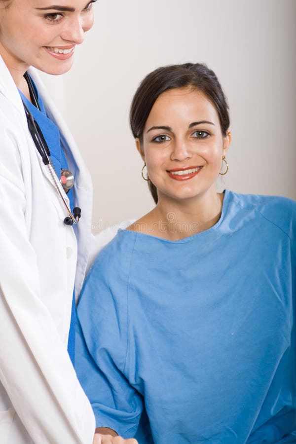 Doctor helping patient stock image. Image of happy, helping - 8106875
