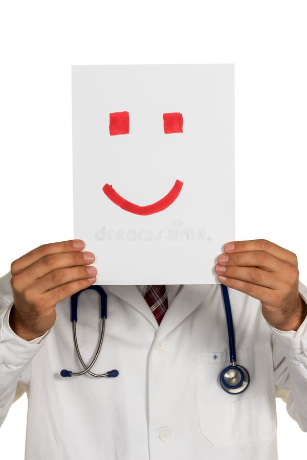 Smiley face doctor stock illustration. Illustration of abstract - 13087492