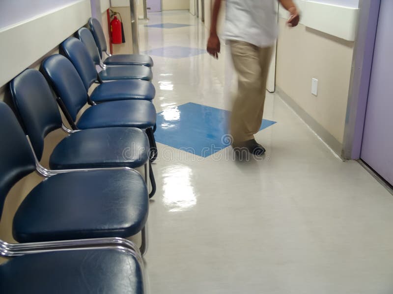 Hospital hallway stock photo. Image of path, line, hospital - 2817842