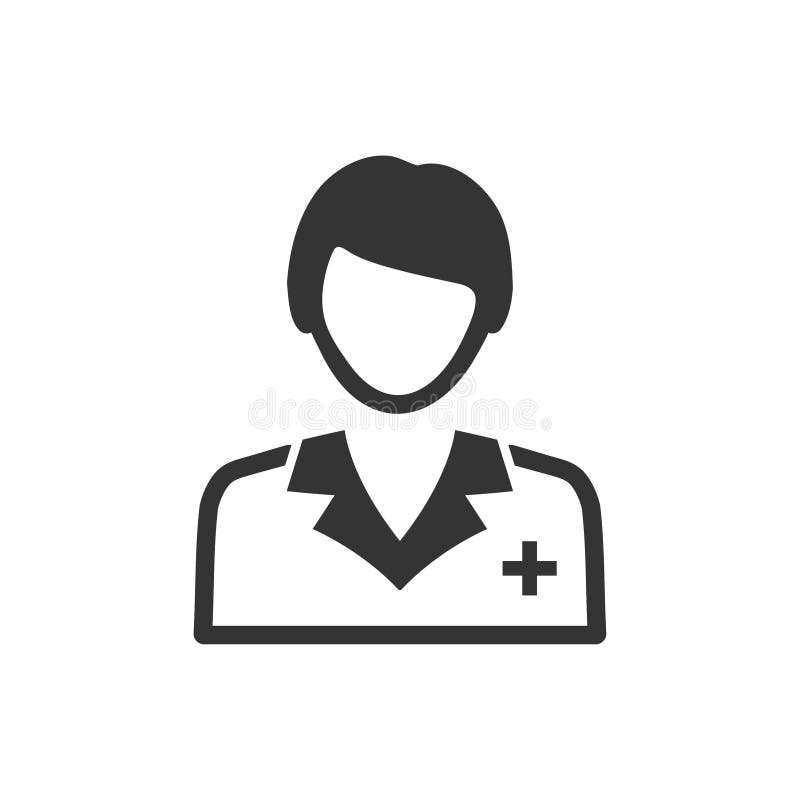 Doctor Icon stock vector. Illustration of symbol, stethoscope - 93522349