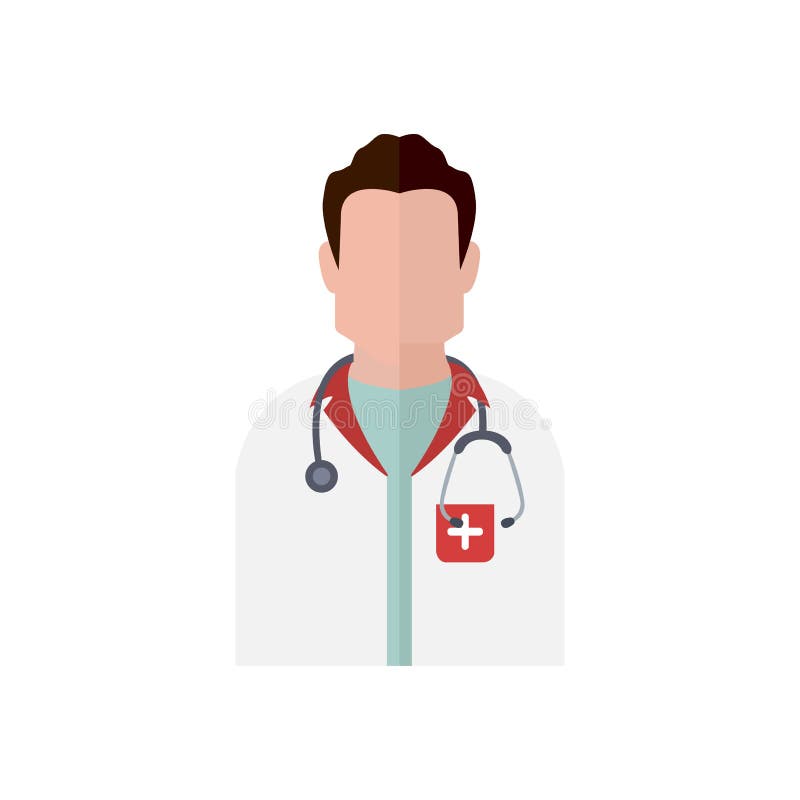 Doctor, Doctor Icon, Vector Illustration Stock Vector - Illustration of ...