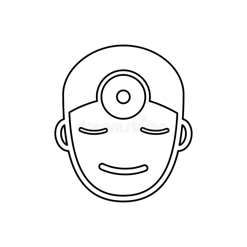 Doctor Icon on a White Background, Vector Illustration Stock Vector ...