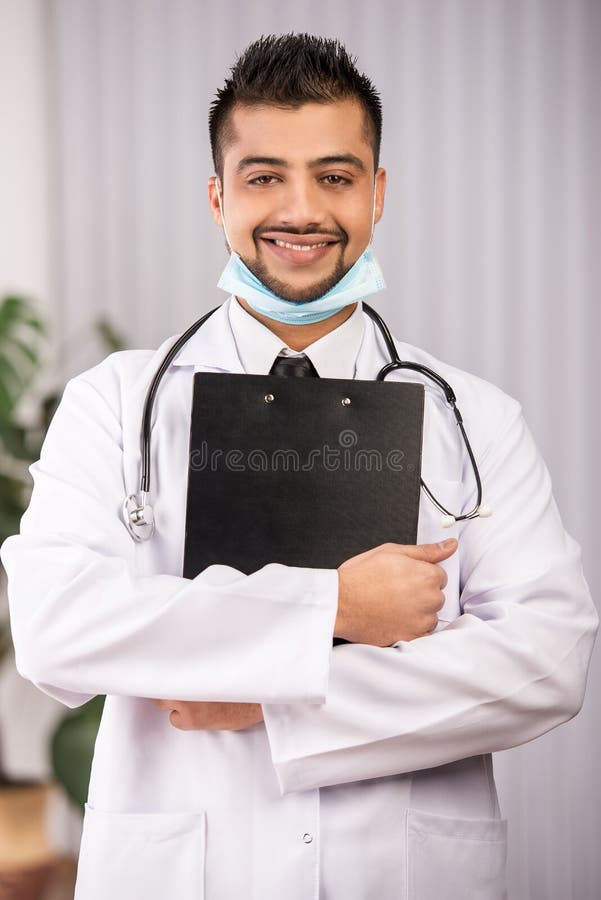 Doctor Indian stock photo. Image of front, smile, smiling - 38175760