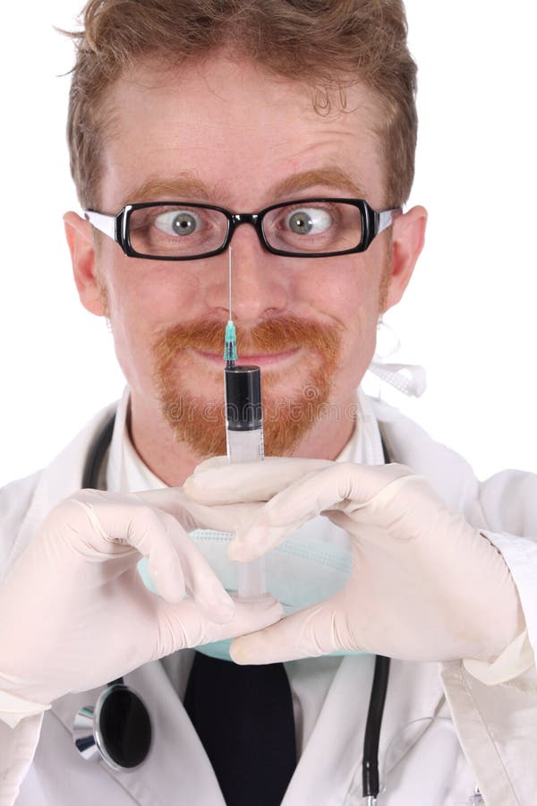 Doctor With Injection Picture. Image: 4865614