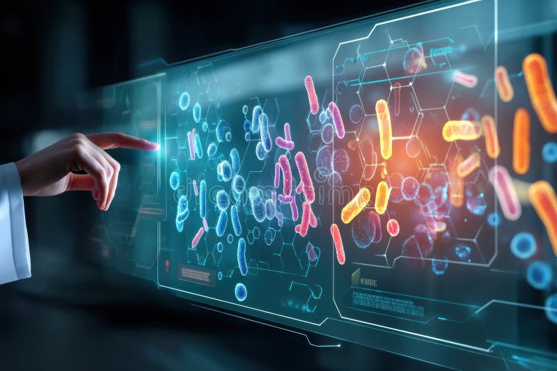 Doctor Studies Floating Bacteria Using Advanced Holographic Interface ...