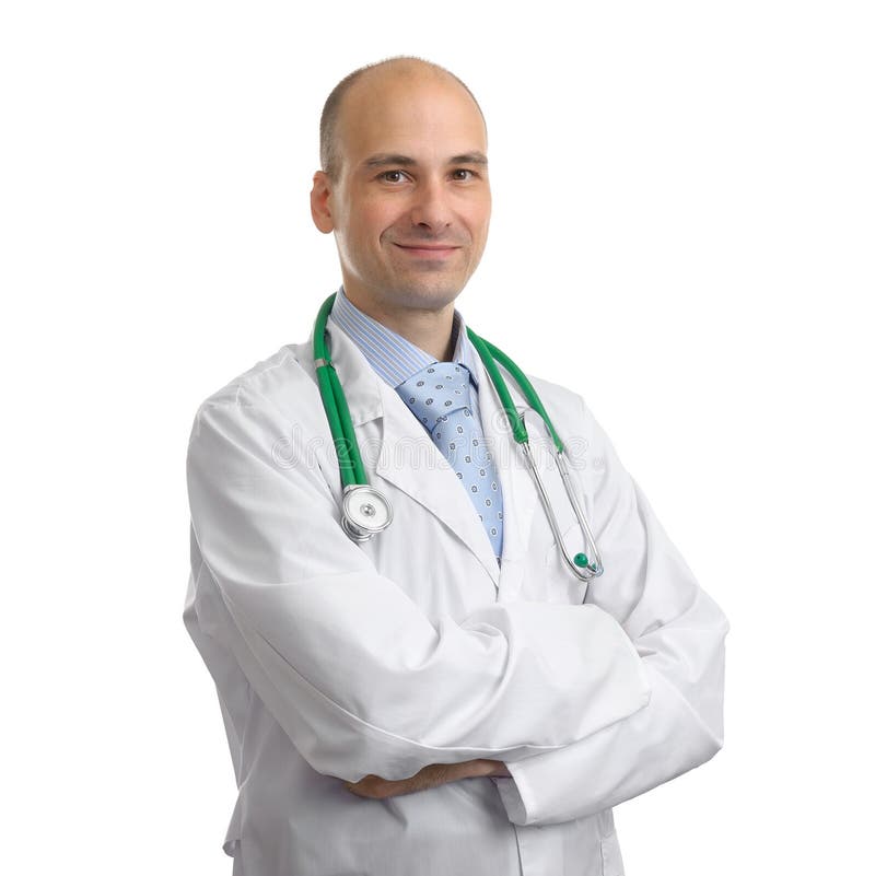 Doctor isolated on white stock photo. Image of health - 32227310