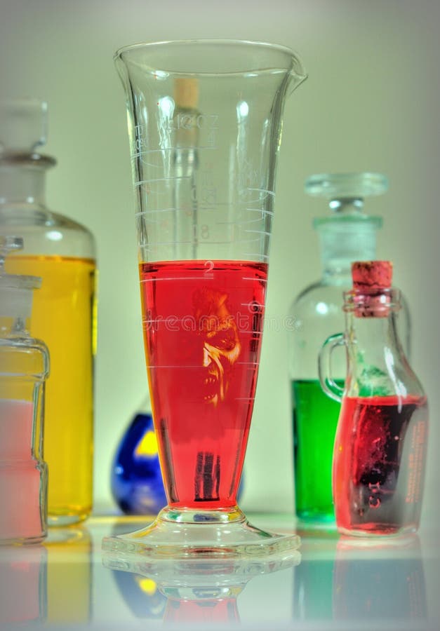 Doctor Jekyll s Potion stock photo. Image of beakers - 12144270