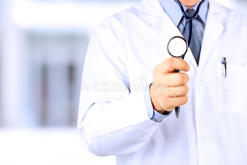 Doctor in labcoat stock photo. Image of male, medical - 1757748