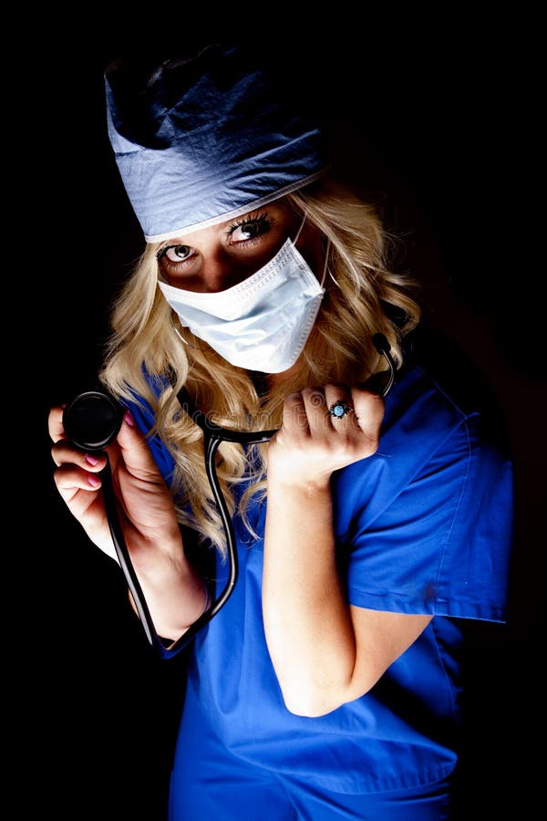 Doctor light stethoscope stock image. Image of nurse - 24519669