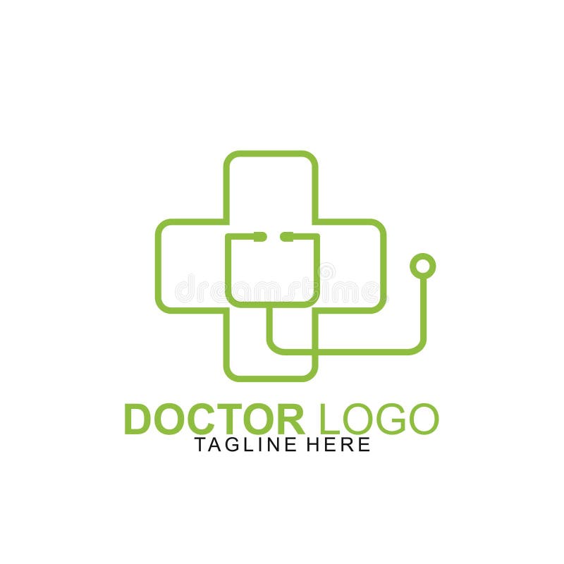 Doctor Logo Template Design Stock Illustration - Illustration of vector ...